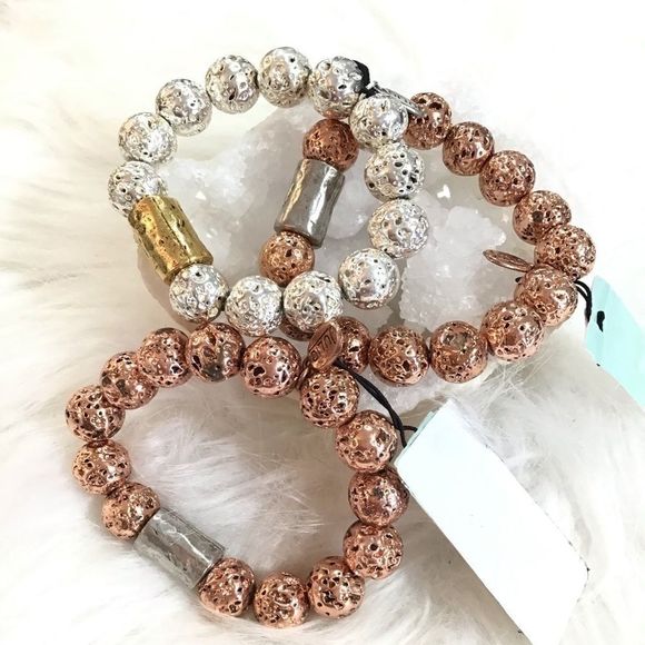 JULIO | Jewelry | New Julio Designs Belmont Lava Bracelets | Poshmark